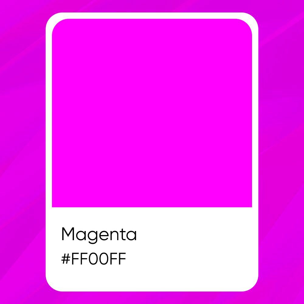 All about the Color Magenta - Meaning, Psychology & Design Tips