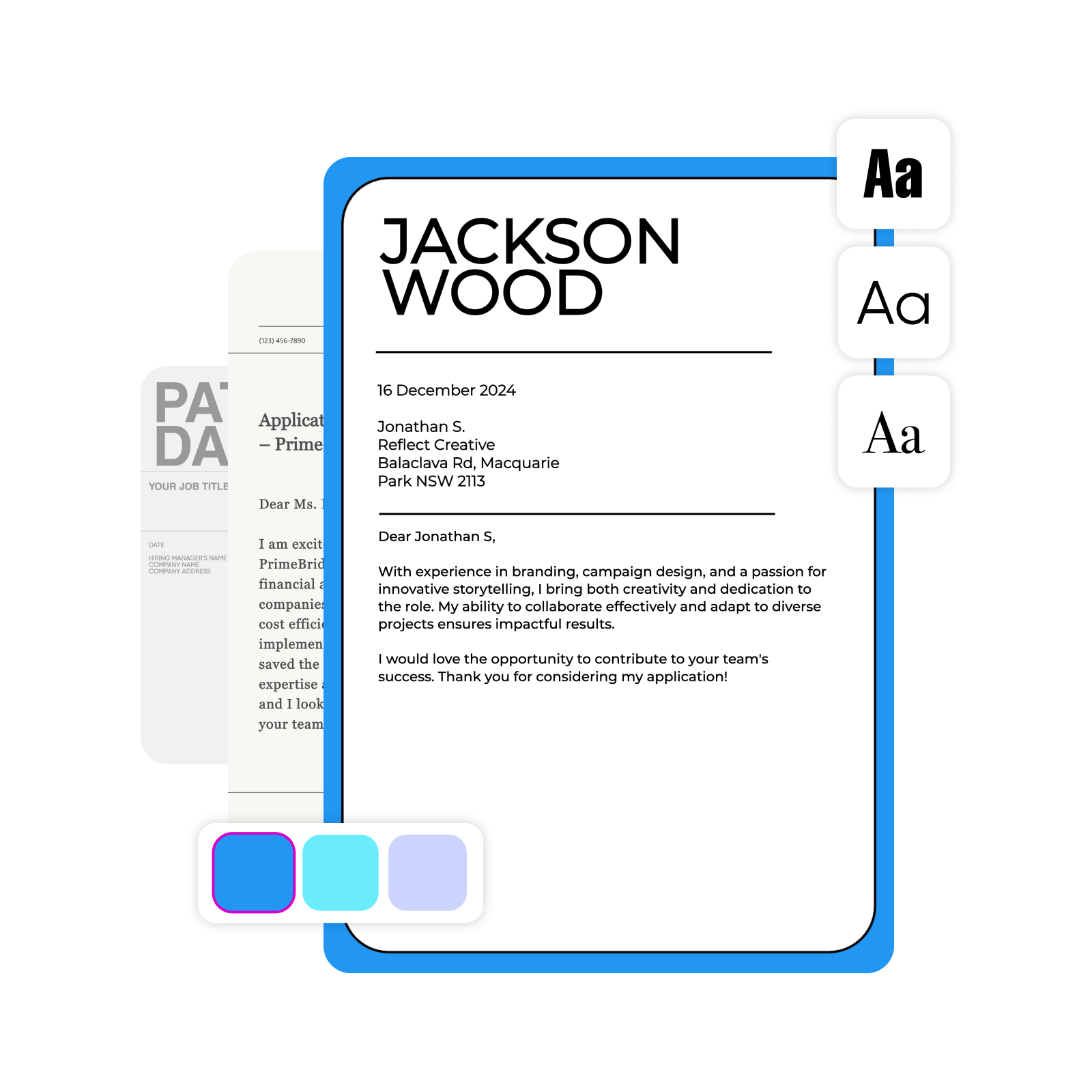 Free Cover Letter Maker - Create a Cover Letter Online