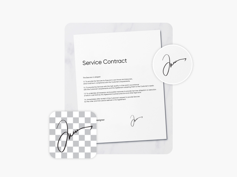 Remove Background from Signature for Free - Sign Extractor