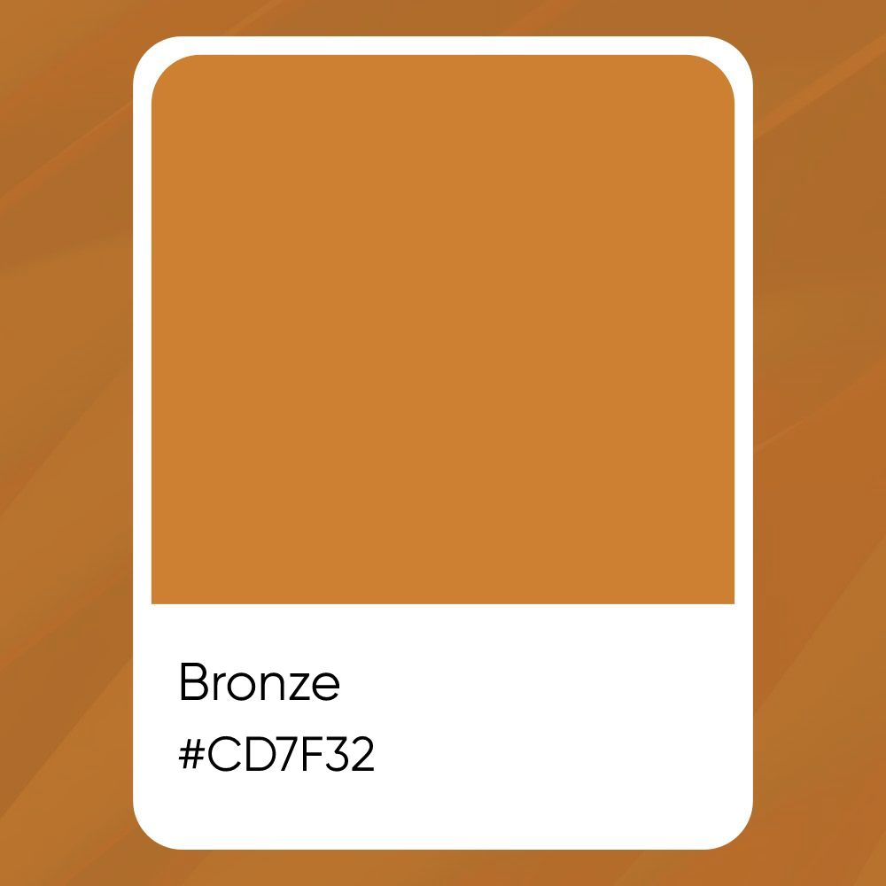 All about Color Bronze - Hex Code, Meaning & Psychology