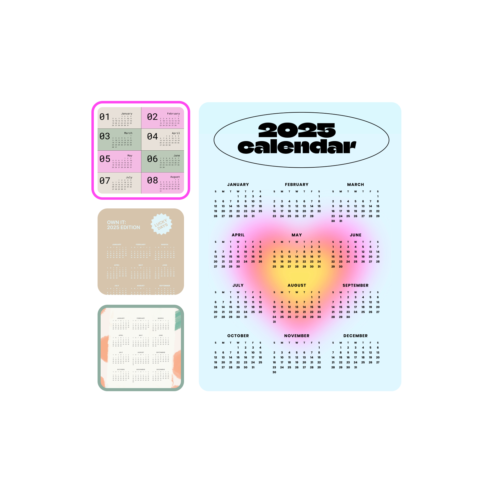 Online Calendar Maker: Create Custom Calendars for Free | Picsart