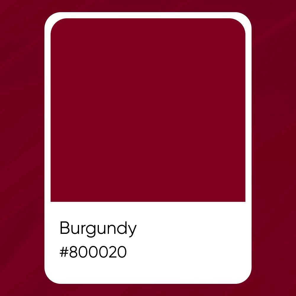 All about the Color Burgundy color - Meaning, Psychology & Design Tips