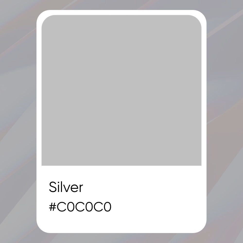 All about the Color Silver - Meaning & Psychology