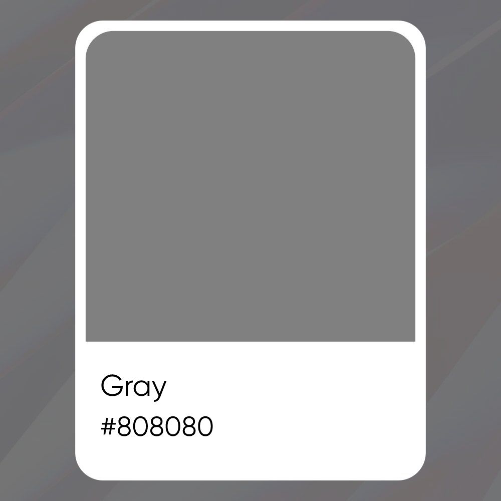 All about the Color Gray - Meaning, Psychology & Design Tips