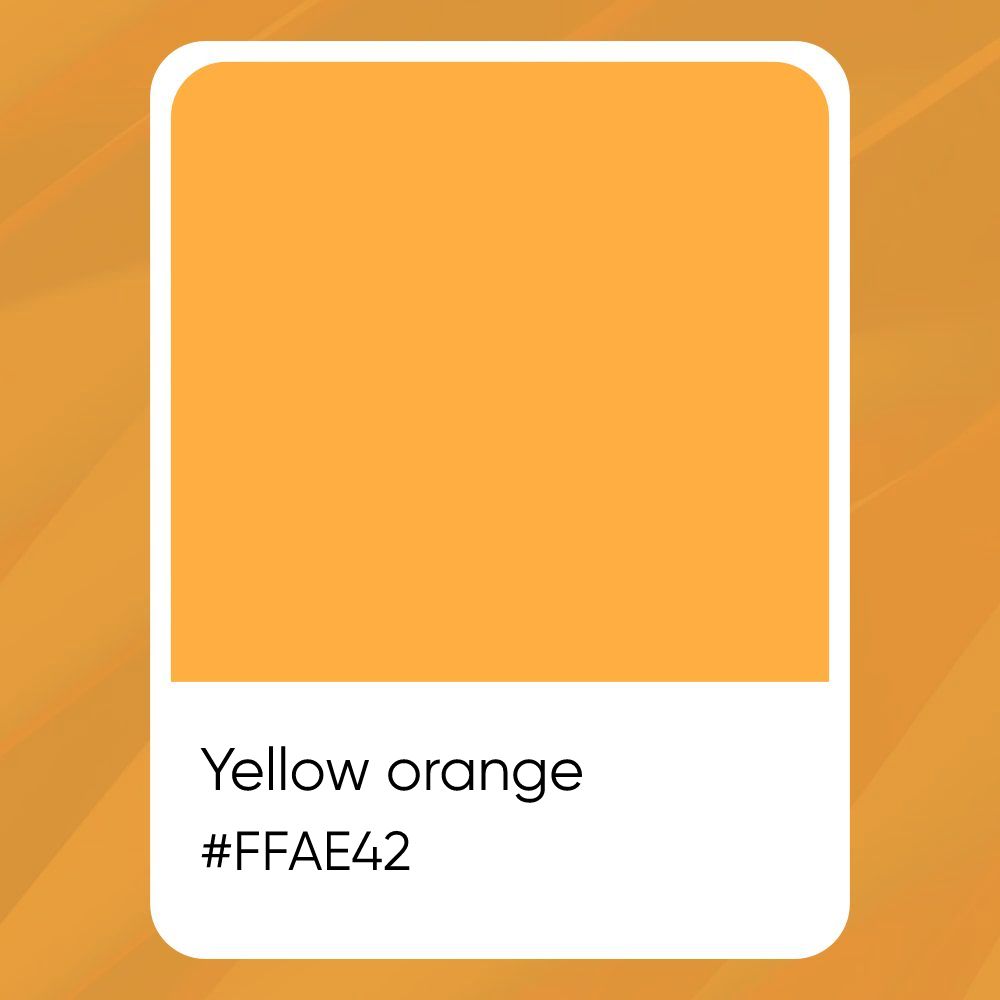 All about the Color Yellow Orange - Meaning and Psychology
