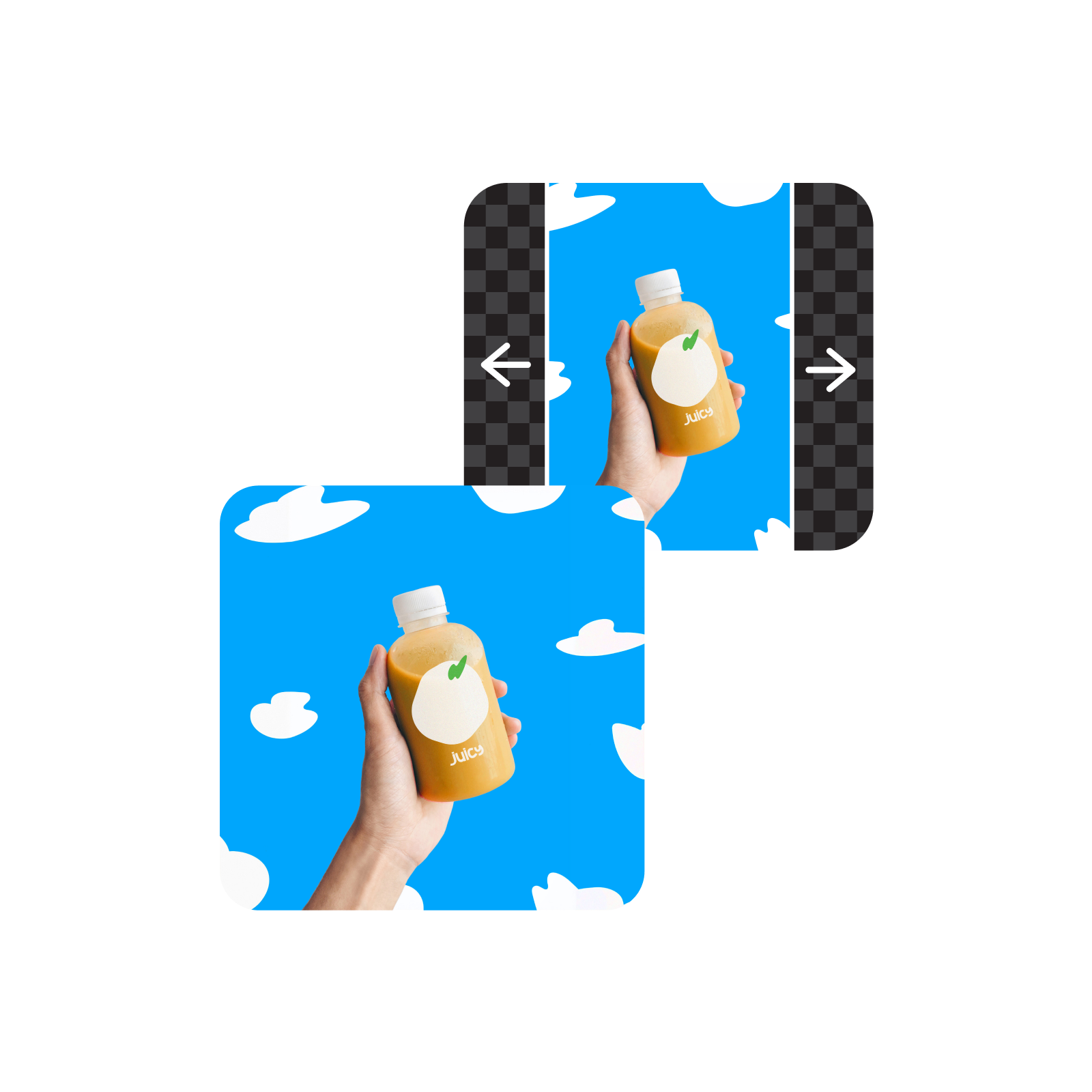 Blue Background Photo Editing - Add Blue Background to Photos