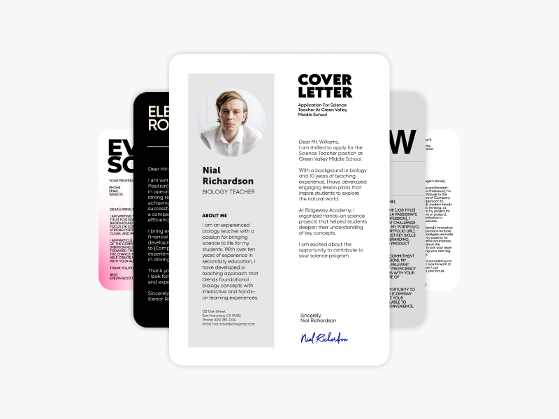 Cover Letter Creator Online Free Create A Professional Cover Letter In